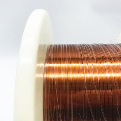 China High Temperature Rectangular Copper Wire Super Thin 0.5 Mm for sale