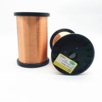 China 2uew 155 Solderable 0.06mm Copper Magnet Wire for sale