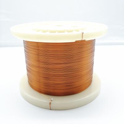 China 0.45mm Amide Imide Flat Copper Wire Super Thin Magnet for sale