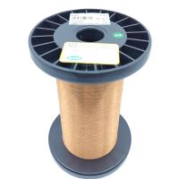China 38AWG 0.1mm High Voltage Enameled Copper Wire FIW4 Wire for sale