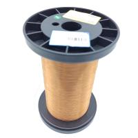 China 40 Awg 0.08mm 2uew Solderable Wire , Insulated Magnet Wire for sale