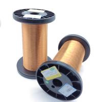 China 2uew 0.06mm Solderable Enameled Magnet Wire Ultra Fine for sale