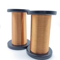 China 2uew 155  0.016mm Self Bonding Wire Enameled Copper for sale