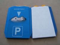 China Parking Made Easy with Euro Auto Blue Plastic Parking Disc and Standard Ice Scraper for sale