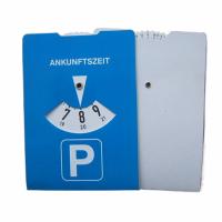 China 350gsm Cardboard Paper Car Parking Disc 34*31.5*18.5cm/200pcs/ctn for in Parking Lots for sale