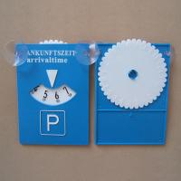 China Universal Vehicles Auto Spare Parts PS Blue Outside Appurtenances Parking Timer Soft for sale