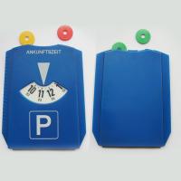 China 155*118*7mm Universal Car Parking Disk with Tire Measurer and User-Friendly Features for sale