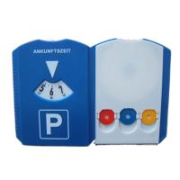 China 155*118*7mm Universal Car Parking Disk with Tire Measurer and User-Friendly Features for sale
