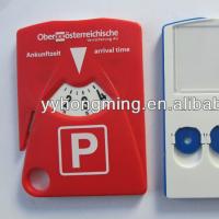 China Euro Auto Car Plastic Parking Disc with Design Style and Clock Parkscheibe for sale