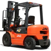 China Streamlined Diesel JAC Forklift Truck For Material Handling 2 Tonne -2.5 Tonne for sale