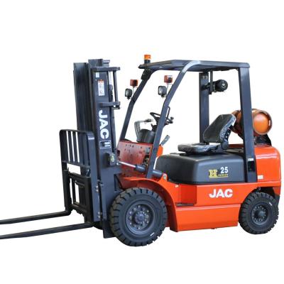 China Streamlined Diesel JAC Forklift Truck For Material Handling 2 Tonne -2.5 Tonne for sale