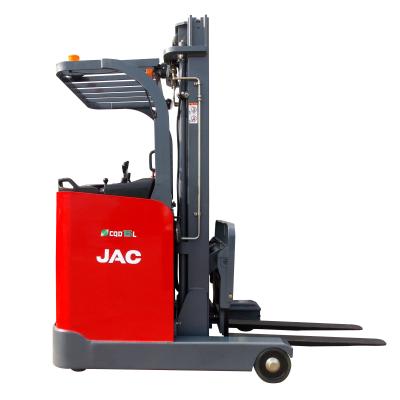 China OEM 1.5 Ton Electric Reach Truck Forklift For Warehouse for sale