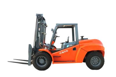 China 10T LPG Warehouse Forklifts Diesel Lift Trucks With Paper Roll Clamp for sale