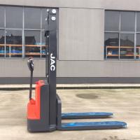 China Ergonomically Walk Behind Electric Pallet Truck Jack Forklift 1.5T for sale