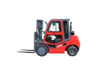 China JAC 3 Ton CPCD30 Forklift With Cabin Diesel Triplex Mast for sale