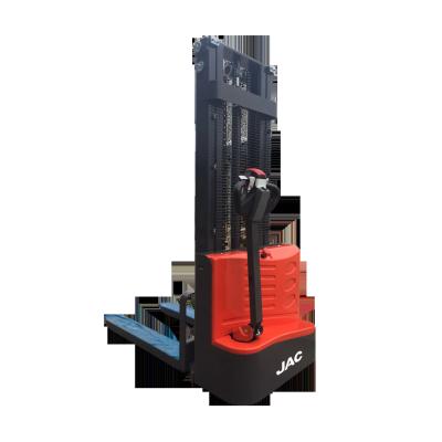 China Walk Behind Fully Electric Pallet Stacker Truck 1500kg CDD15 for sale