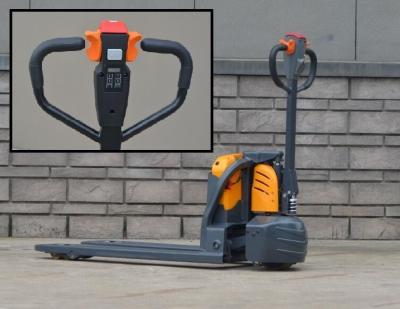 China Lithium Battery Electric 1.5 Ton Pallet Truck Jack Warehouse Equipment for sale