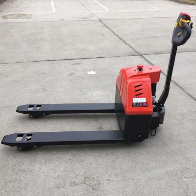 China 1.5T Pedestrian Walkie Rider Electric Pallet Truck 1500kg for sale