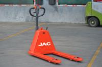 China Mechanical Pedestrian Semi Electric Pallet Truck 2T 2000kg for sale