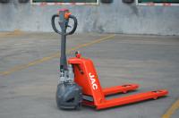 China Mechanical Pedestrian Semi Electric Pallet Truck 2T 2000kg for sale