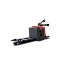 China 3 Ton Semi Electric Pallet Truck Stacker 3000kg Load Centre 600mm for sale