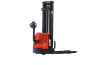 China Full Electric Pallet Stacker Lift 1200kg 1.2T With Mechanical Steering for sale