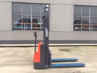 China Electromagnetic Walking Electric Hydraulic Stacker 1.5T 1500kg CDD15J for sale