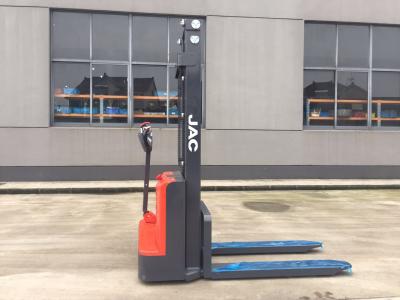 China Electromagnetic Walking Electric Hydraulic Stacker 1.5T 1500kg CDD15J for sale