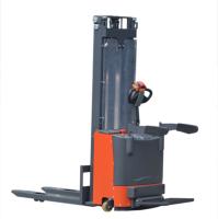 China 1.5 Ton Light Stand Electric Pallet Stacker Truck 1500kg For Heavy Material Handling for sale