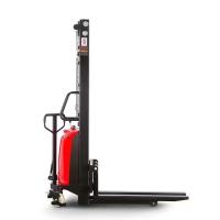 China Warehouse Powered Pallet Stacker Counterbalance Electric Stacker 1000kg 1T for sale