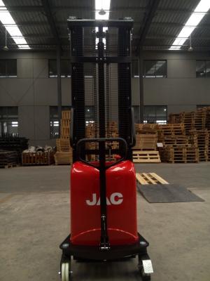 China JAC Hand Operated Semi Electric Pallet Lifter Stacker Truck 2000kg 2T for sale