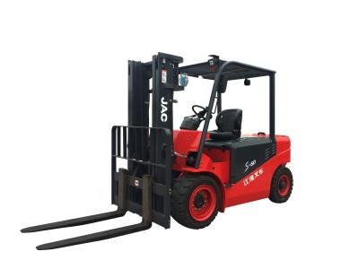 China Four Wheel 6 Ton Diesel Electric JAC Forklift Truck S Series for sale