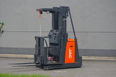 China High Level Electric Warehouse Picker Truck Order Picker Pallet Jack 1000kg 4.5m for sale