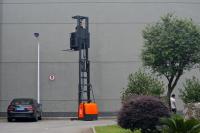 China High Level Electric Warehouse Picker Truck Order Picker Pallet Jack 1000kg 4.5m for sale