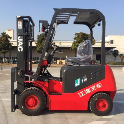 China jAC Sit Down Rider Forklift 1.8T High Capacity Electric Forklift for sale