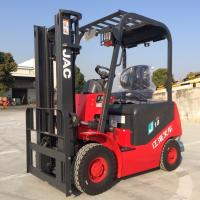 China 1.6 Ton Warehouse Electric Forklift Truck With LCD Instrument Panel for sale