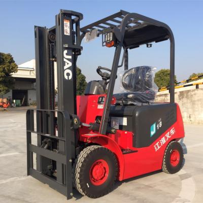 China 1.6 Ton Warehouse Electric Forklift Truck With LCD Instrument Panel for sale