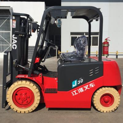 China Compact 3T Electric Fork Lifts 1500kg-4150kg for sale