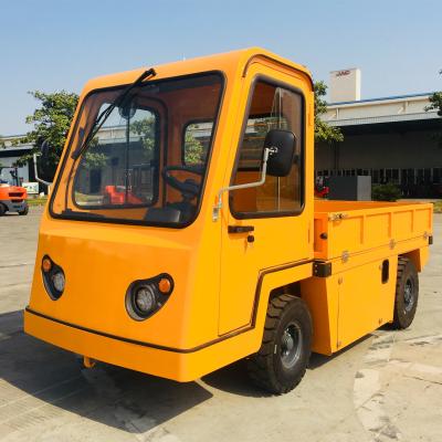China Industrial Towing Electric Platform Truck Burden Carriers BDD30 for sale