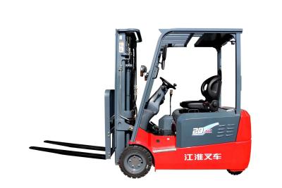 China Electric Industrial Forklift Trucks 2T with upholstered seat for sale