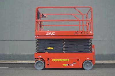 China JAC Modern Scissor Aerial Platform Lift Work Vehicle 10m 320kg for sale