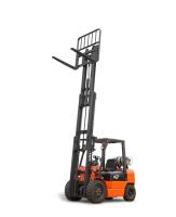 China Counterbalance Gasoline 2.5 T LPG Forklift Truck for sale