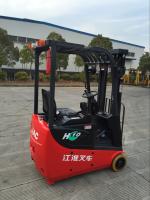 China Three Wheeled Counterbalance Electric Pneumatic Forklift 1000kg for sale