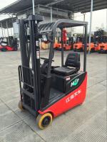China Three Wheeled Counterbalance Electric Pneumatic Forklift 1000kg for sale