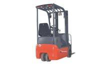 China Mini Hydraulic Three Wheeled Electric Forklift Truck 1200kg CPD12FD for sale