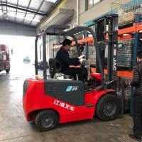 China CPD20S Diesel Powered Electric JAC Forklift Truck 2.5T With AMP Connector for sale