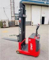 China 700kg Counterbalanced Semi Electric Pallet Stacker walk behind pallet lift for sale