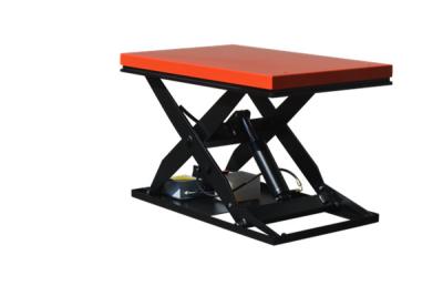 China 500-3000kg Electric Scissor Boom Aerial Platform Lift For Warehouse for sale