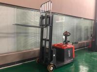 China Electric Counterbalanced forklift Walkie Straddle Stackers 1500kg for sale