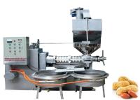 China Screw Sunflower Industrial Oil Press Machine 310 Kg / H 4kw Processing Soybean for sale